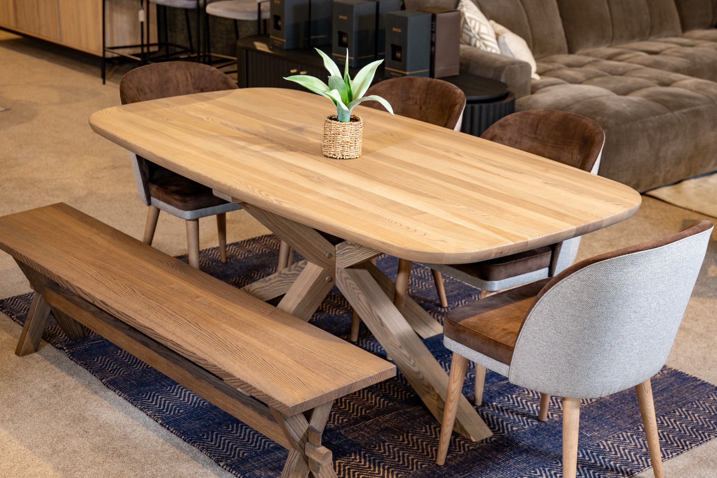 Alcor 2m Dining Table – Moy Furniture Centre