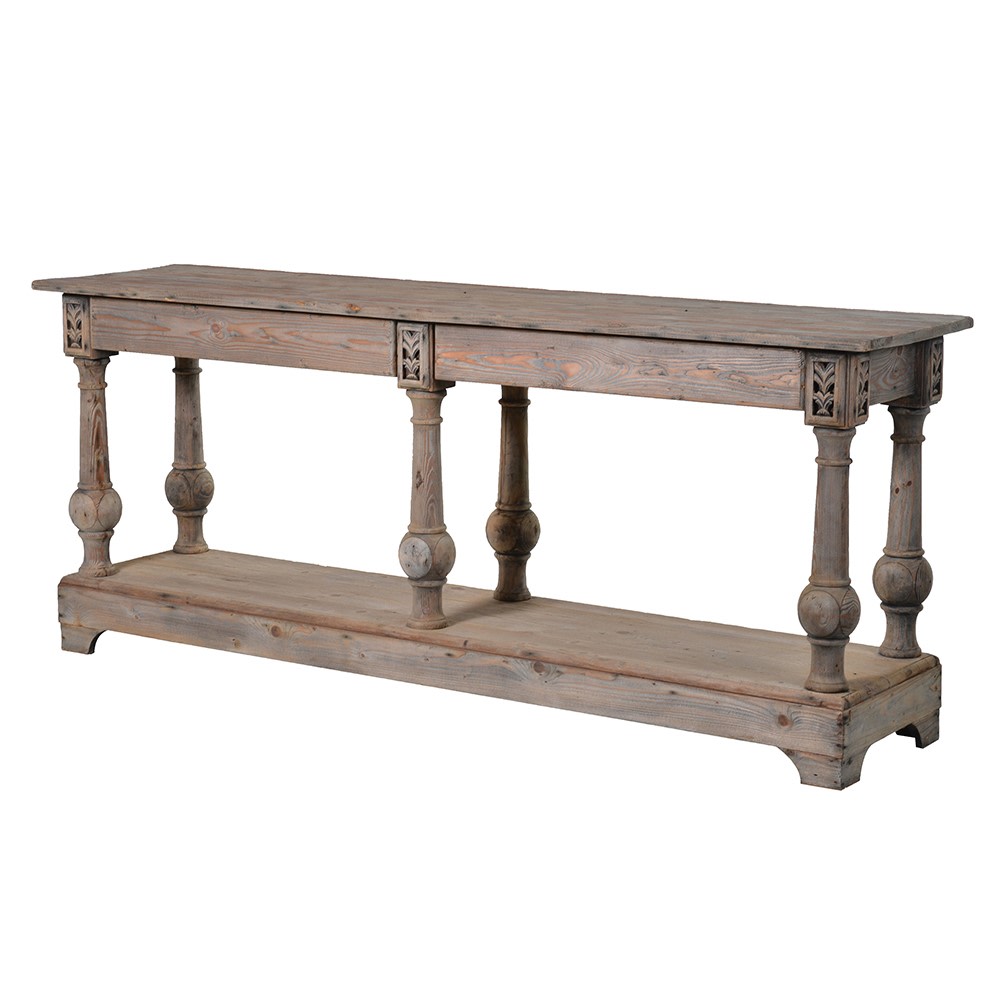 Normandy Reclaimed Console Table – Moy Furniture Centre