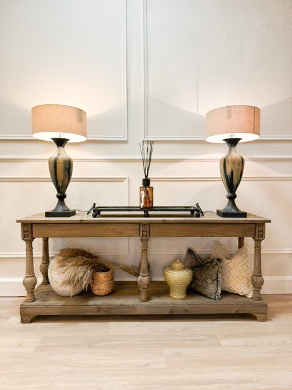 Normandy Reclaimed Console Table – Moy Furniture Centre