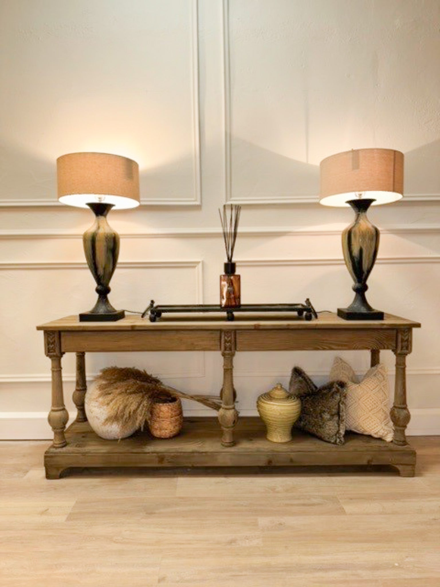Normandy Reclaimed Console Table – Moy Furniture Centre